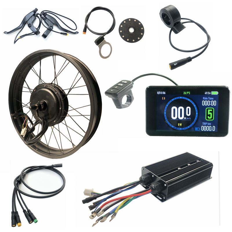 3000W KIT - Buy 60A controller kit, 3000W fat hub motor kit, 48V/72V 60A current motor kit ...